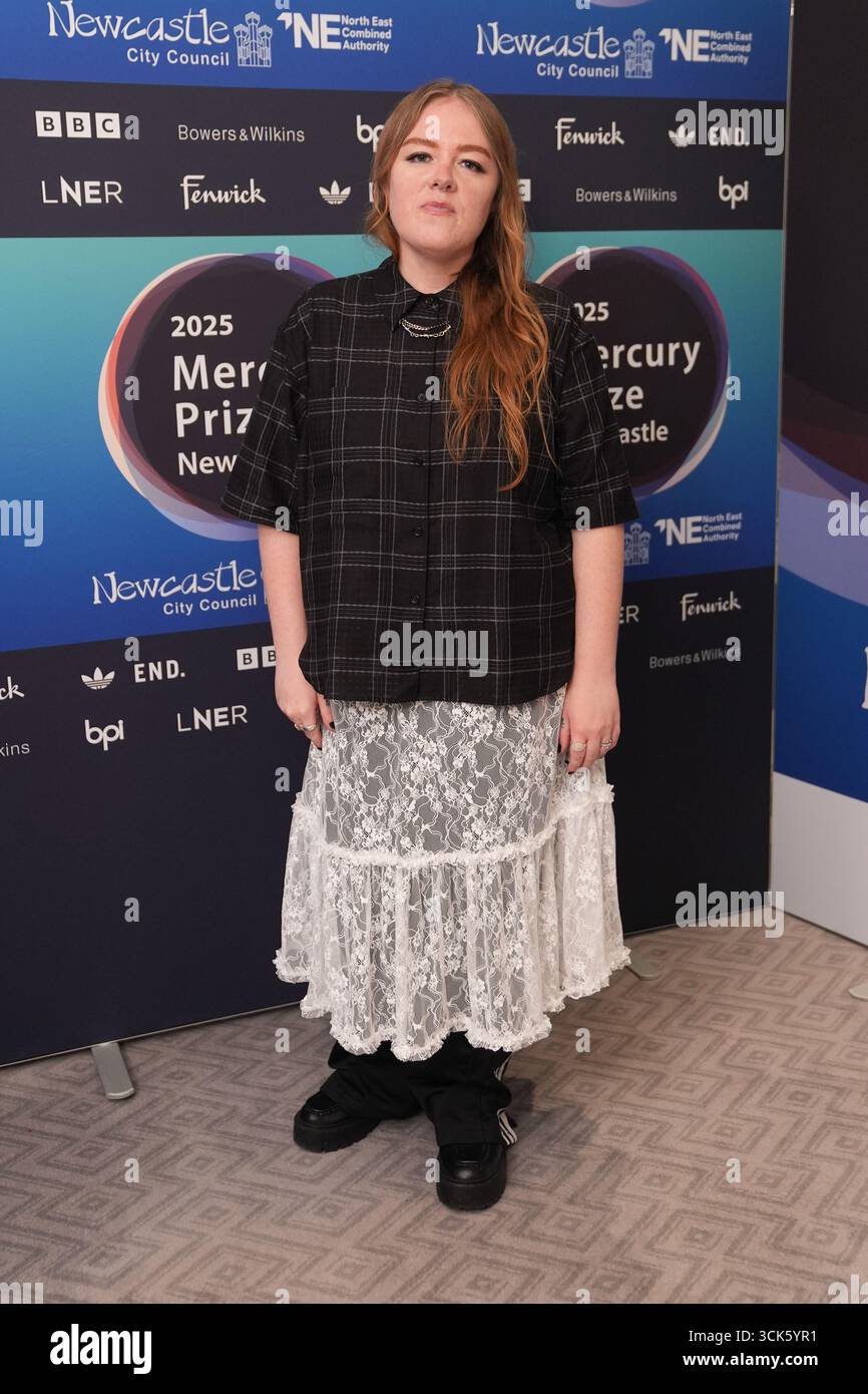 Emma-Jean Thackray during the announcement of the shortlist for the ...