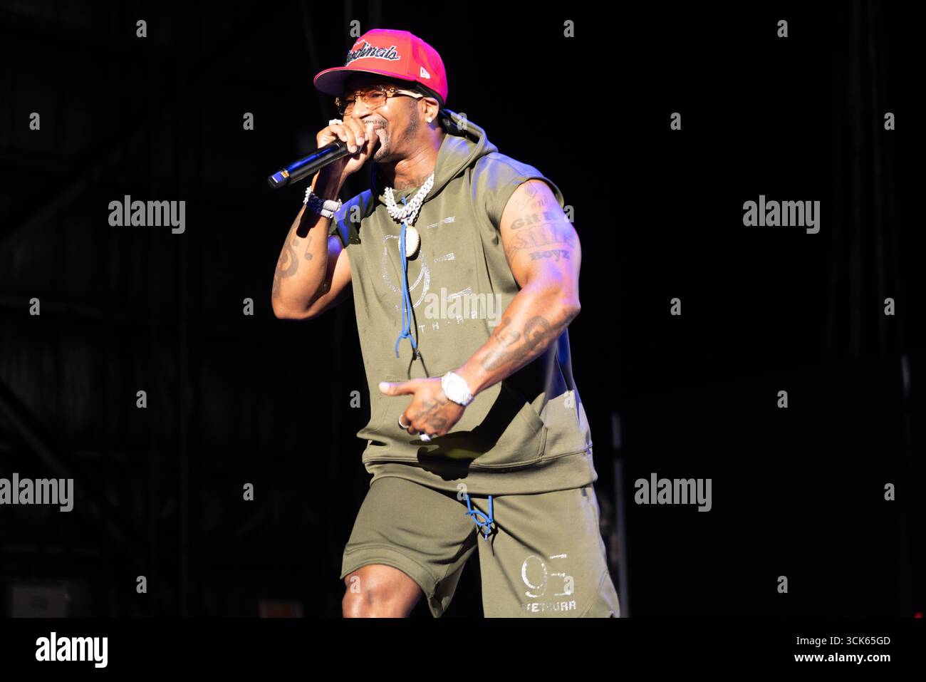 Chingy performs in West Palm Beach, Florida on September 9, 2025 Stock ...