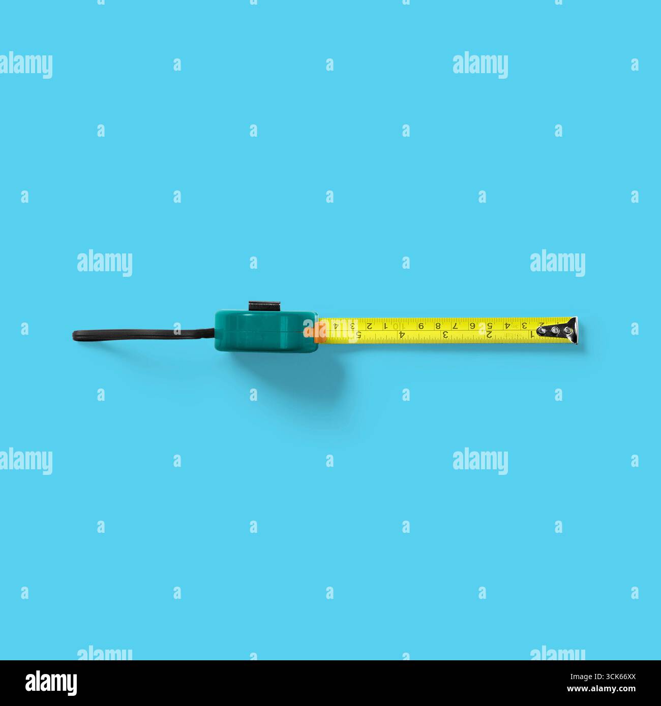 A measuring tape used for precise measurements in construction and ...