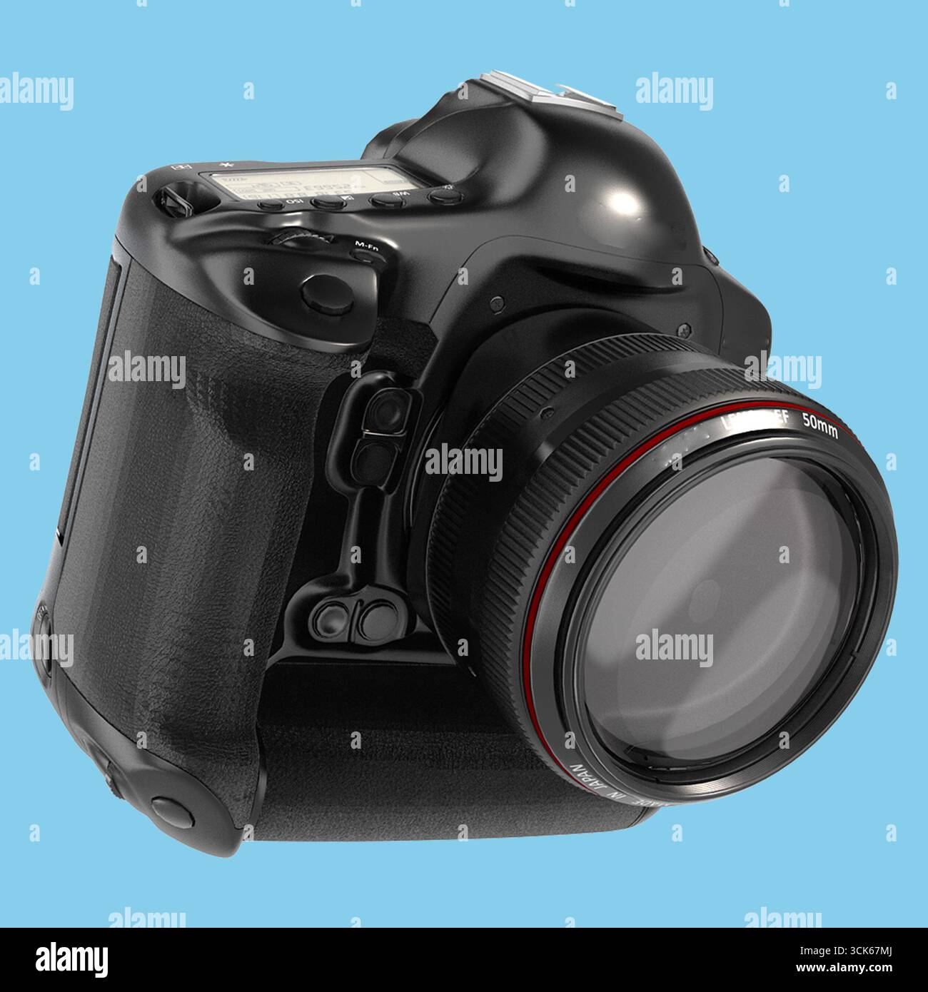 A professional camera designed for high-quality photography with a ...
