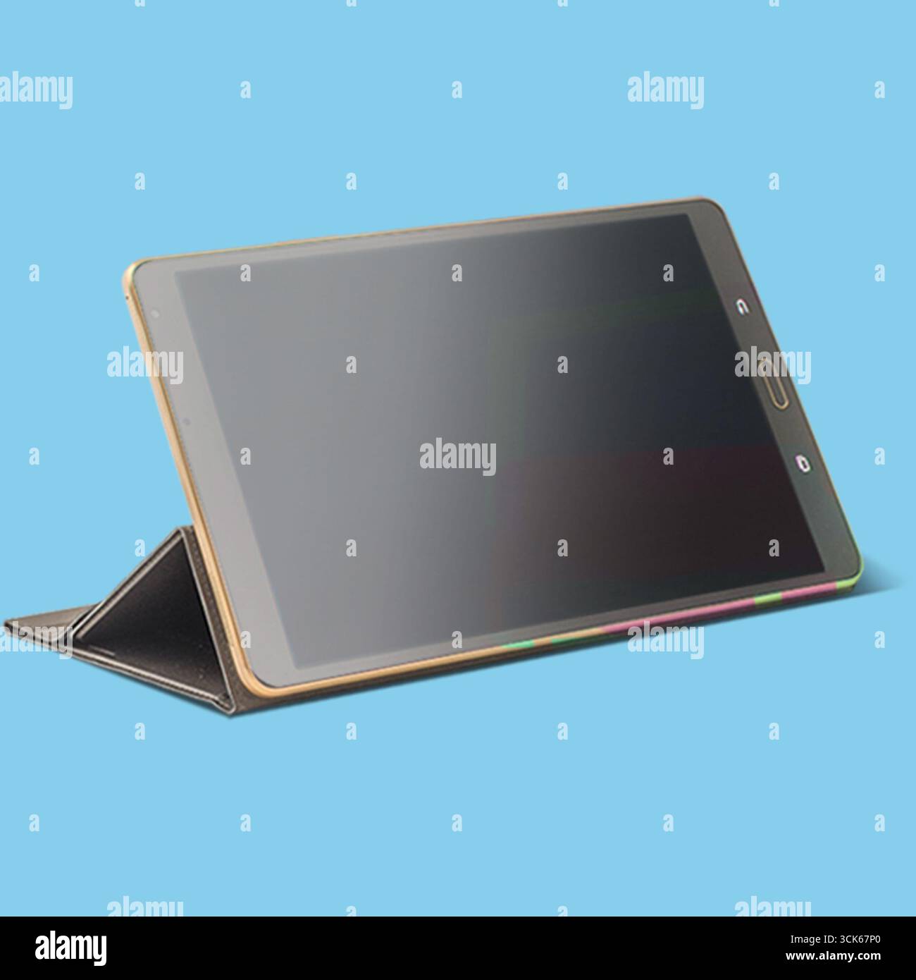 Sleek tablet on stand hi-res stock photography and images - Alamy