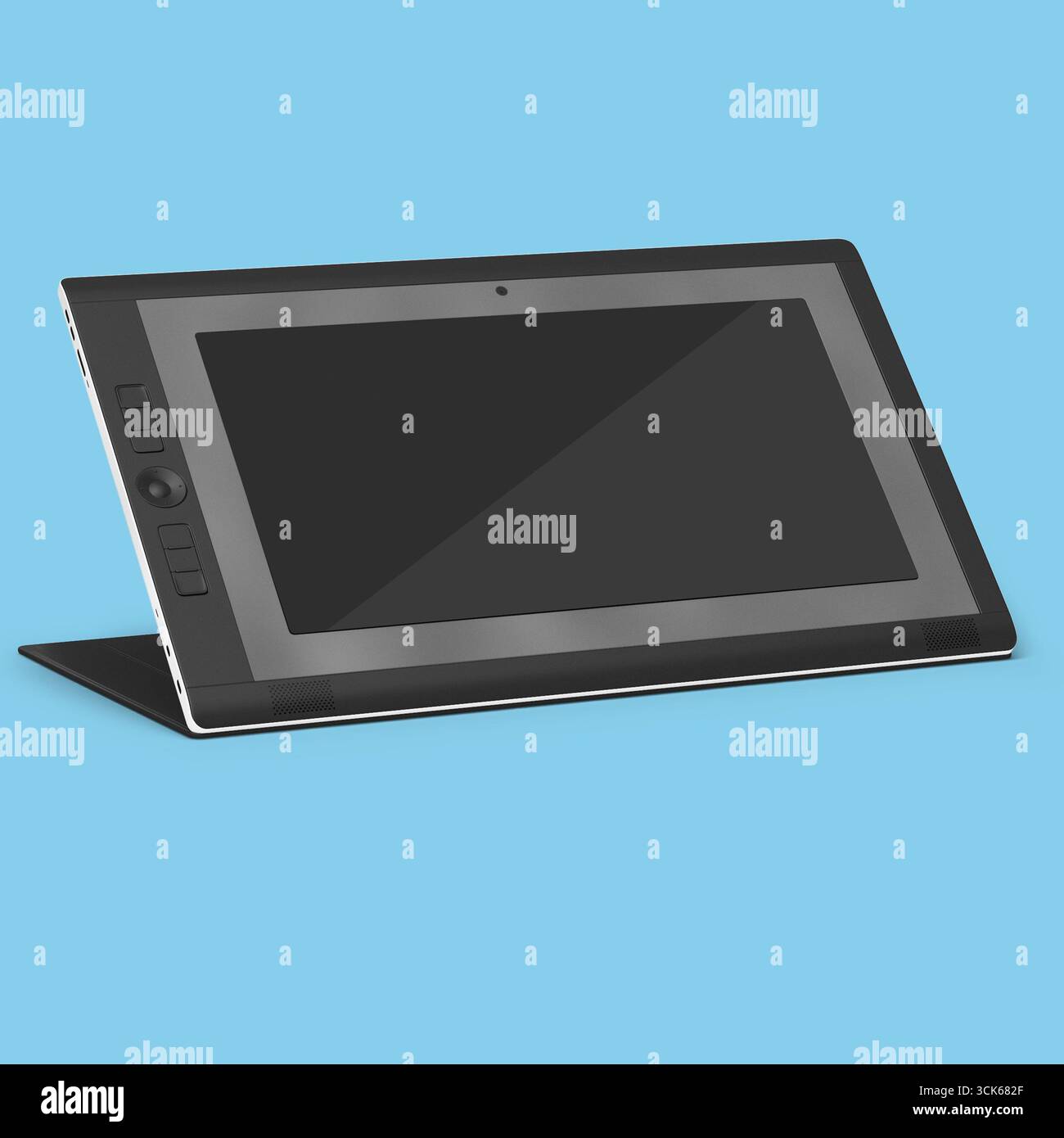 A digital drawing tablet designed for artists, featuring a large screen ...