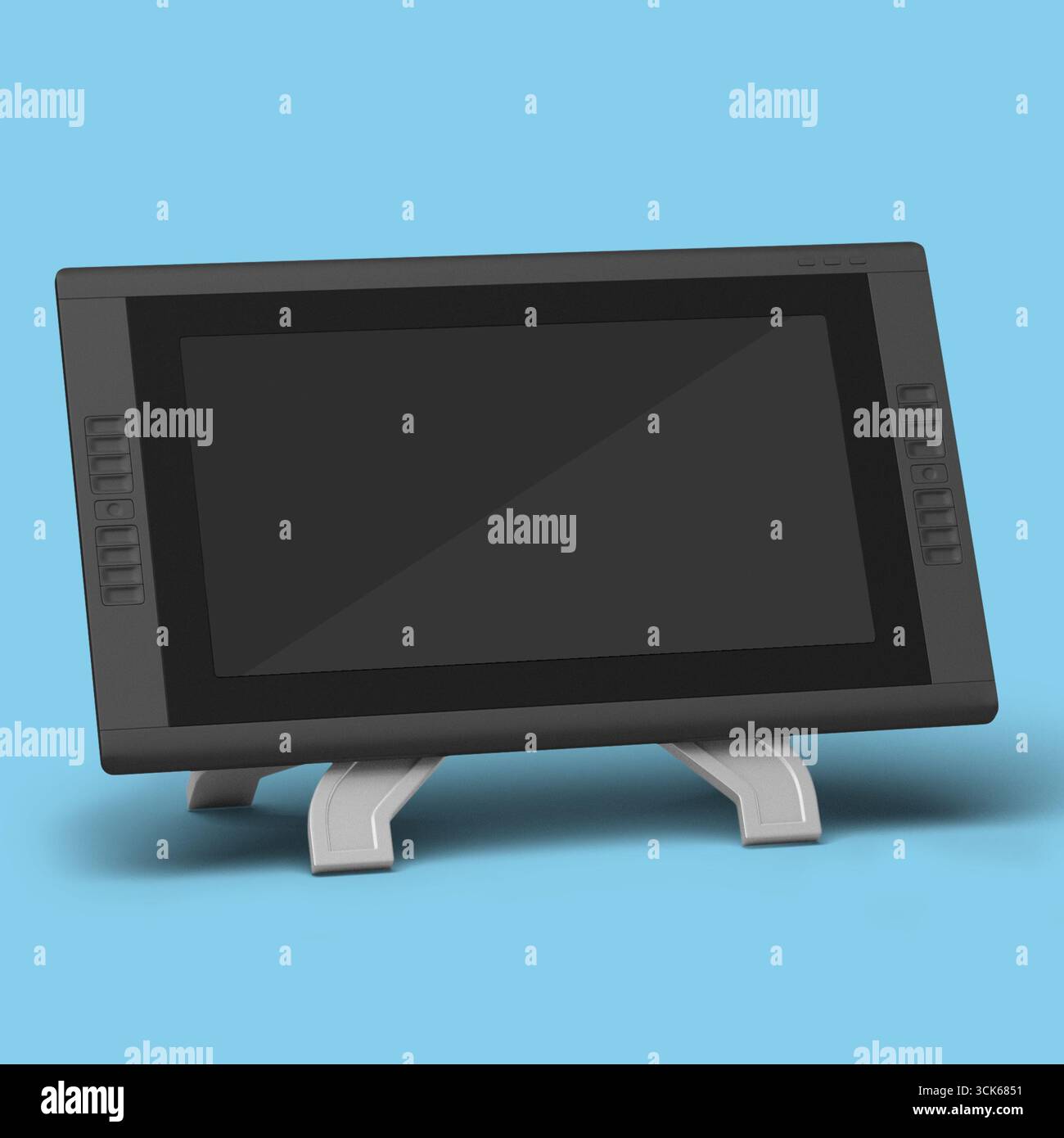 A digital drawing tablet with a sleek design, ideal for artists and ...