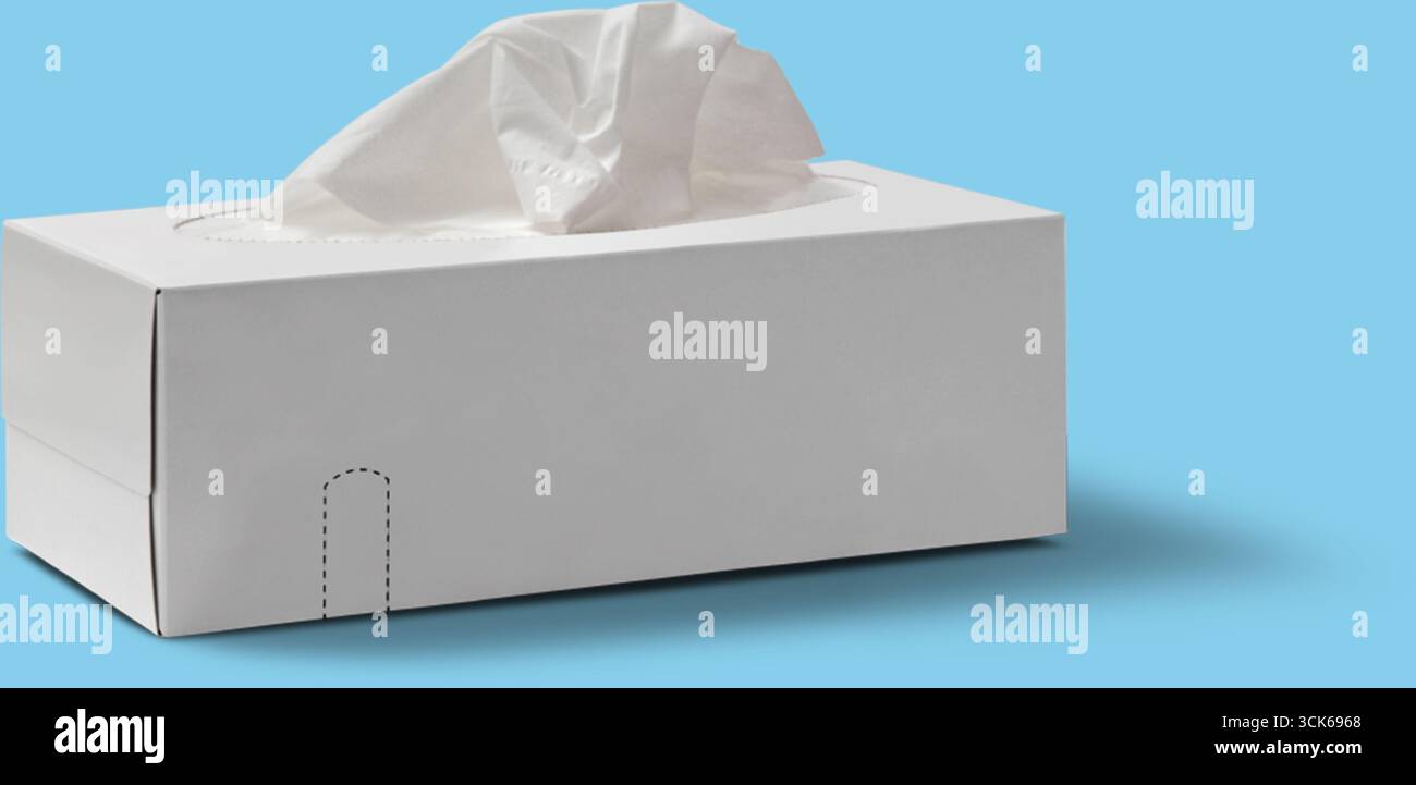 Pulled out tissue box hi-res stock photography and images - Alamy