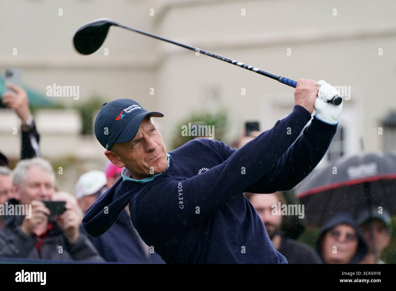 Luke Donald In action on Pro Am day at The BMW PGA, Wentworth (West) GC ...