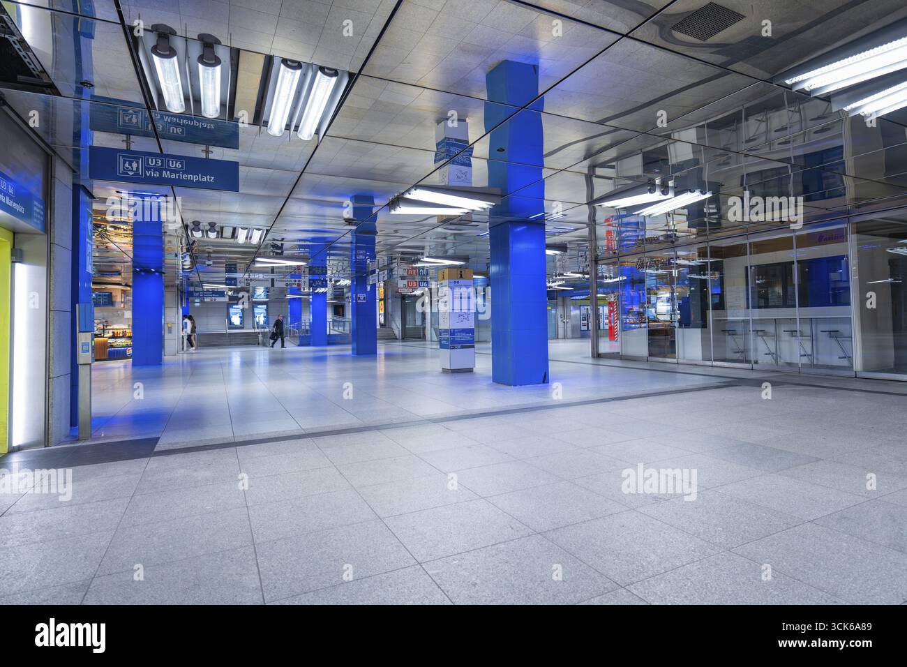 Empty underground building reflections hi-res stock photography and ...