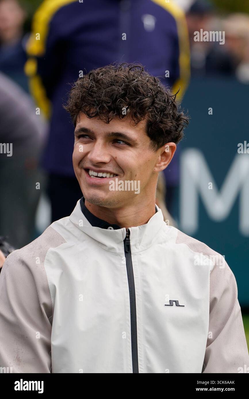 Lando Norris Formula 1 F1 driver for McLaren Racing Team In action on ...