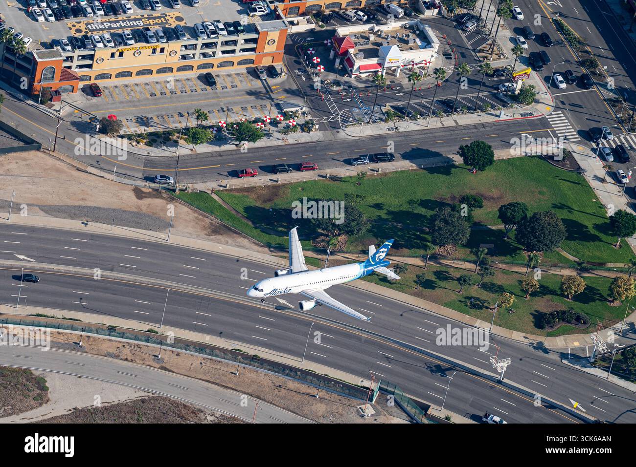 Airport Scenes from Above Stock Photo - Alamy