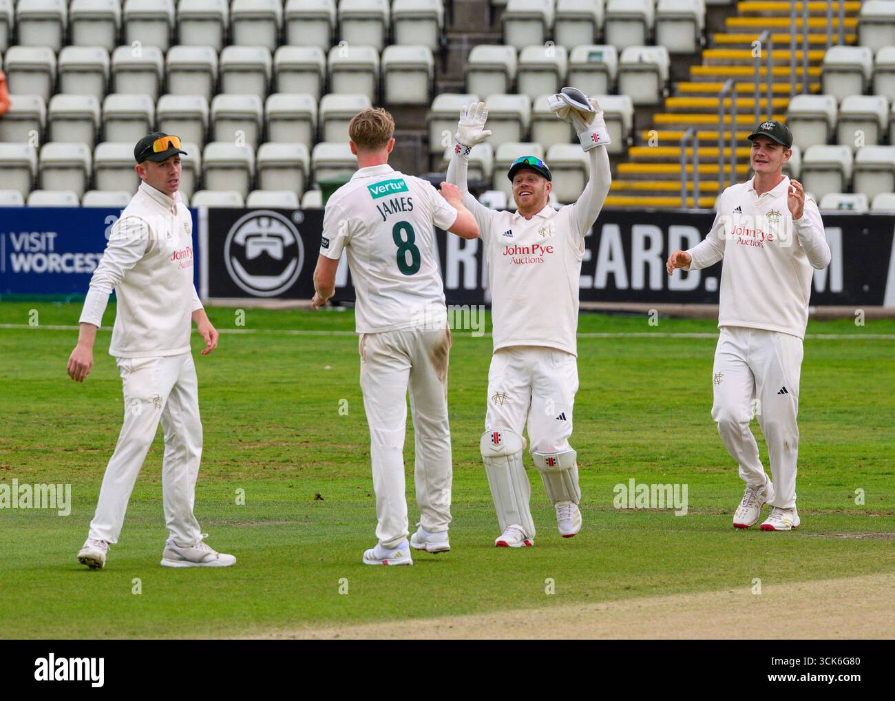 Worcester, United kingdom, Worcestershire County. Cricket Ground 8-11 ...