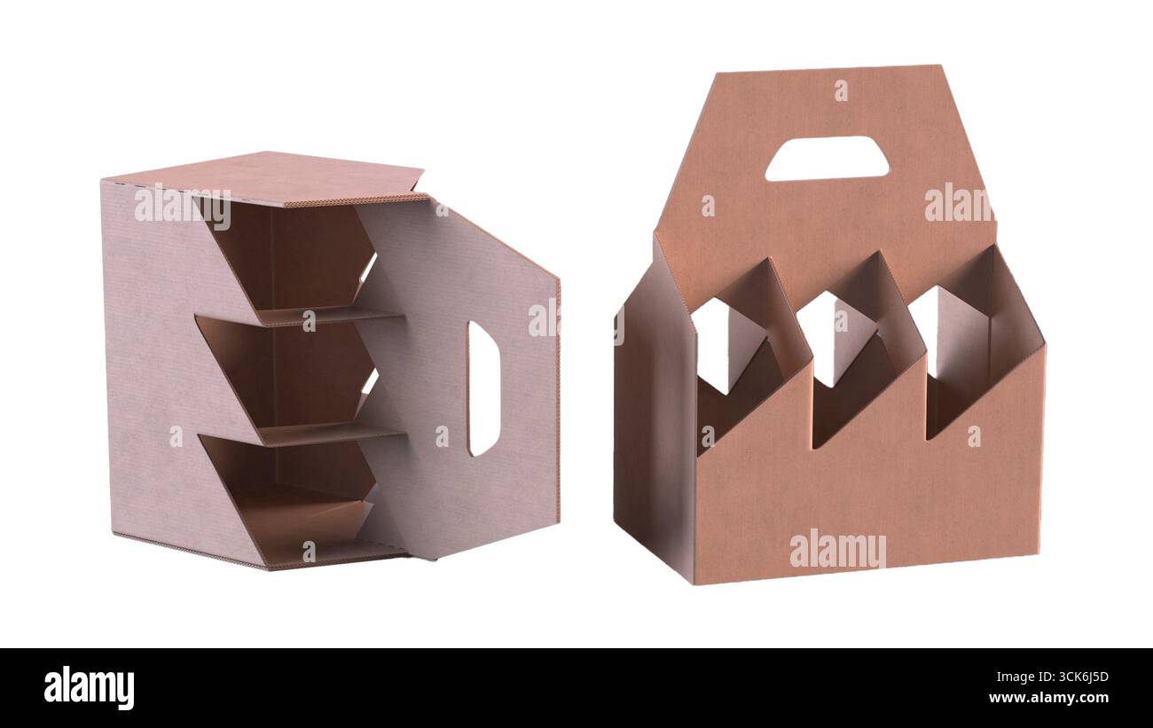 Two cardboard packaging designs hi-res stock photography and images - Alamy