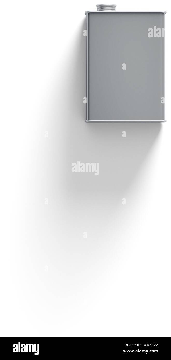 Simple gray metal canister hi-res stock photography and images - Alamy