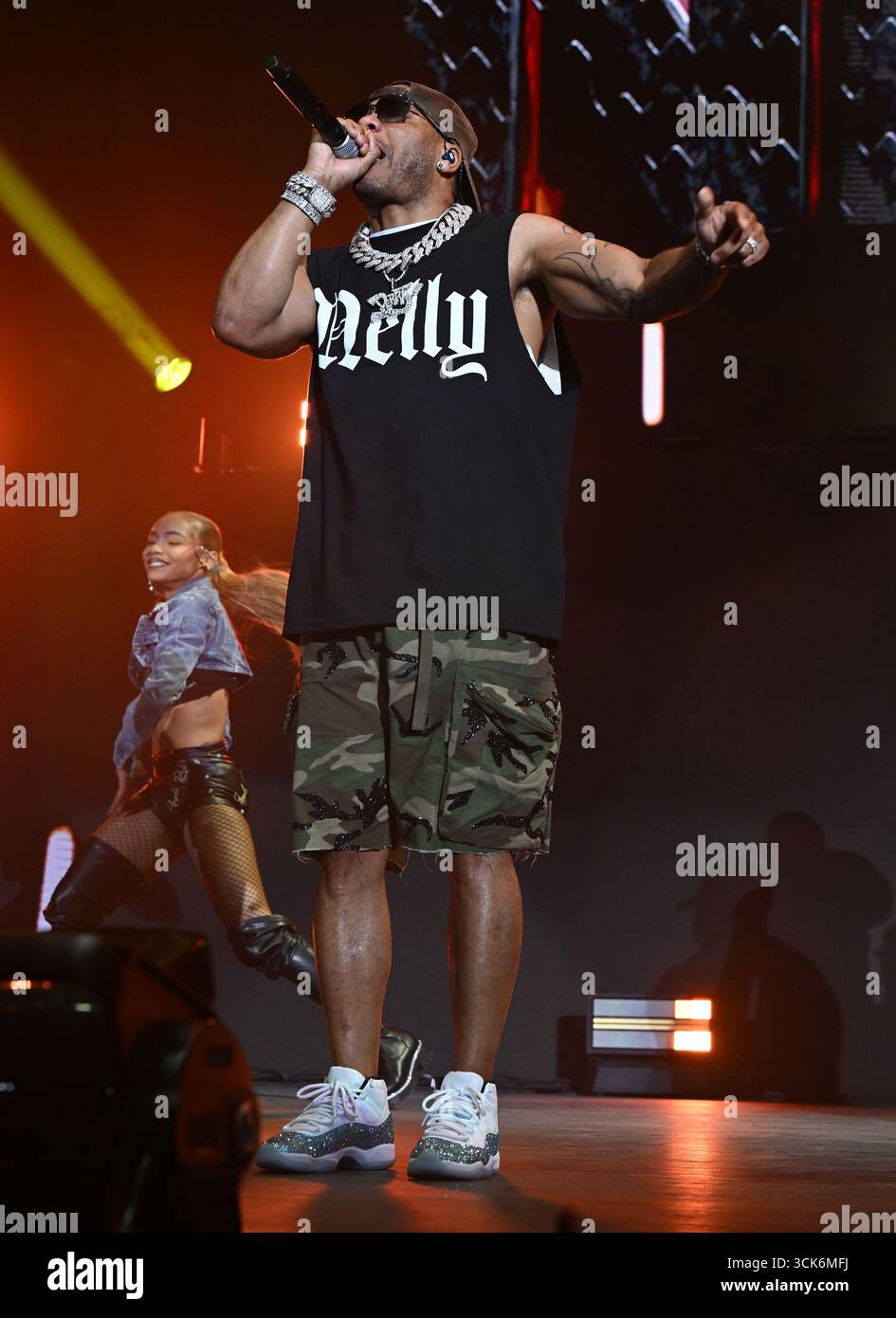 WEST PALM BEACH, FL - SEPTEMBER 09: Nelly performs during The "Where ...