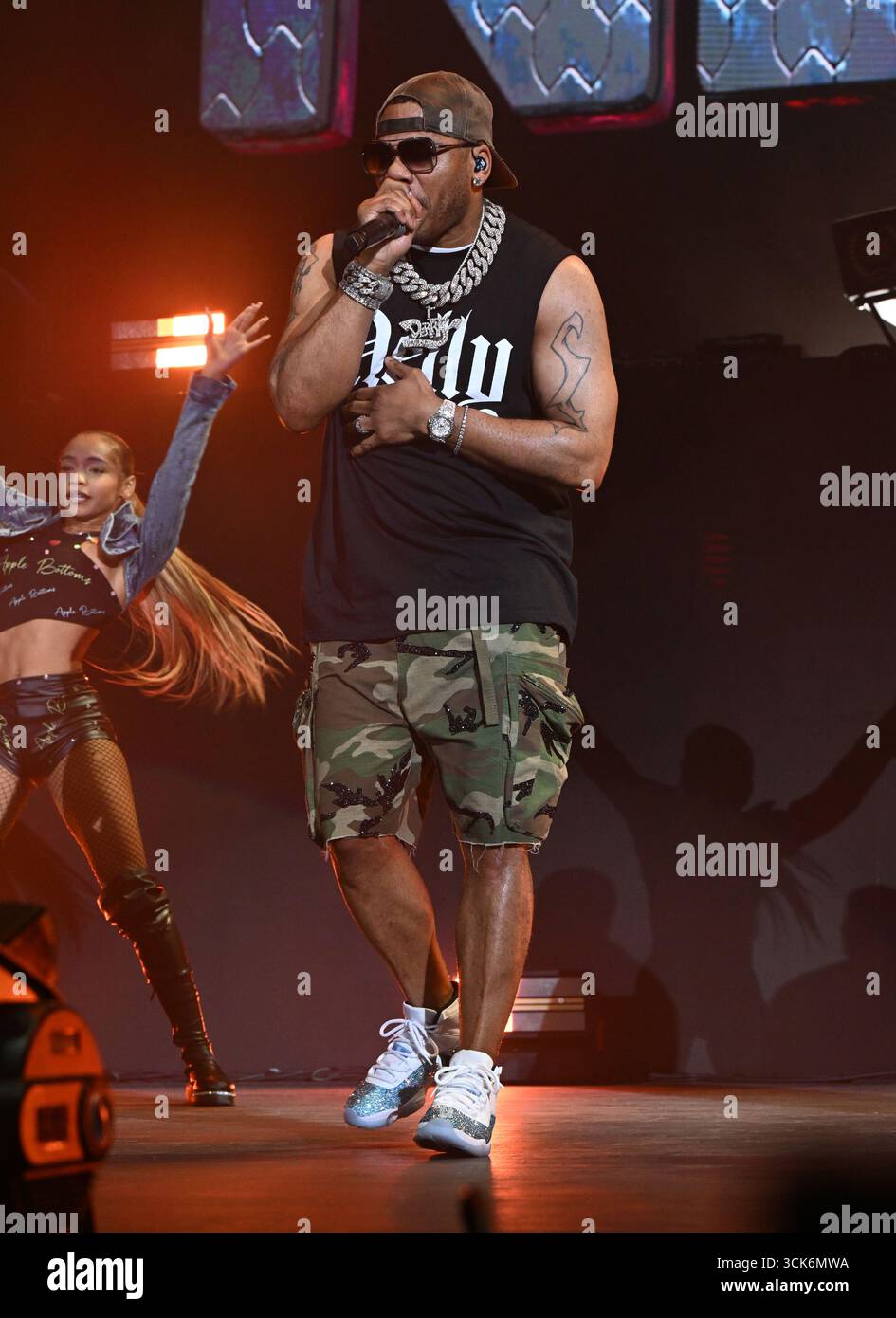 WEST PALM BEACH, FL - SEPTEMBER 09: Nelly performs during The "Where ...