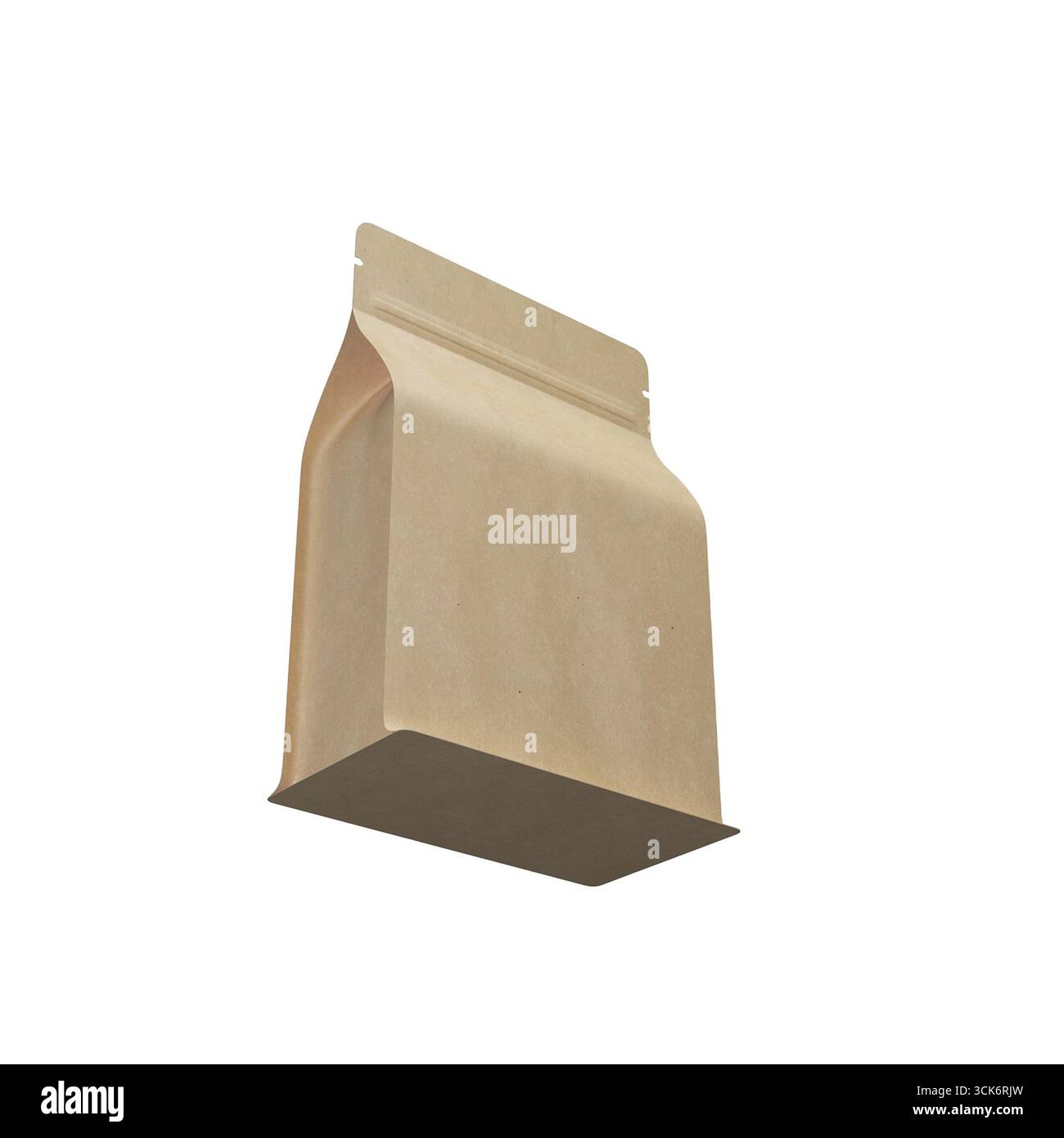 A simple, unbranded paper takeout container designed for food packaging ...
