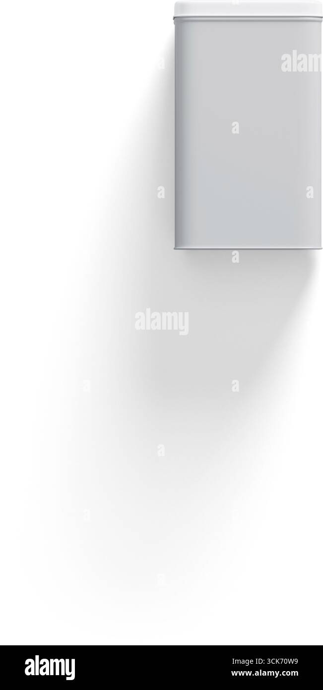 A simple, modern white refrigerator with a clean design Stock Photo - Alamy