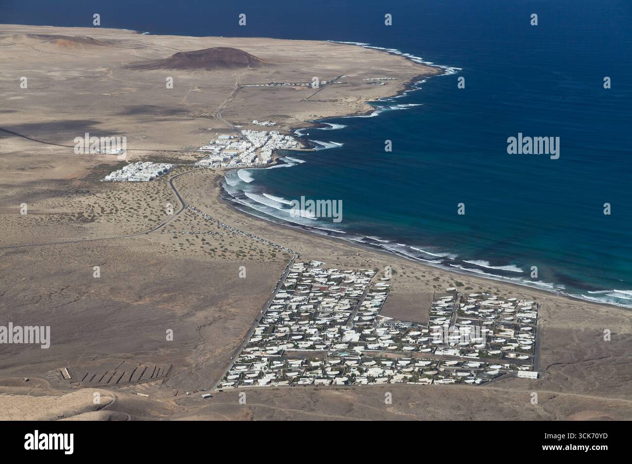 Lanzarote coastal panorama hi-res stock photography and images - Alamy