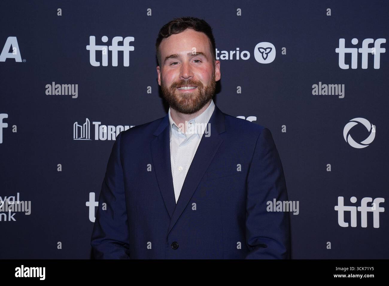 Jamie Manning attends the premiere of AKI during the 2025 Toronto ...