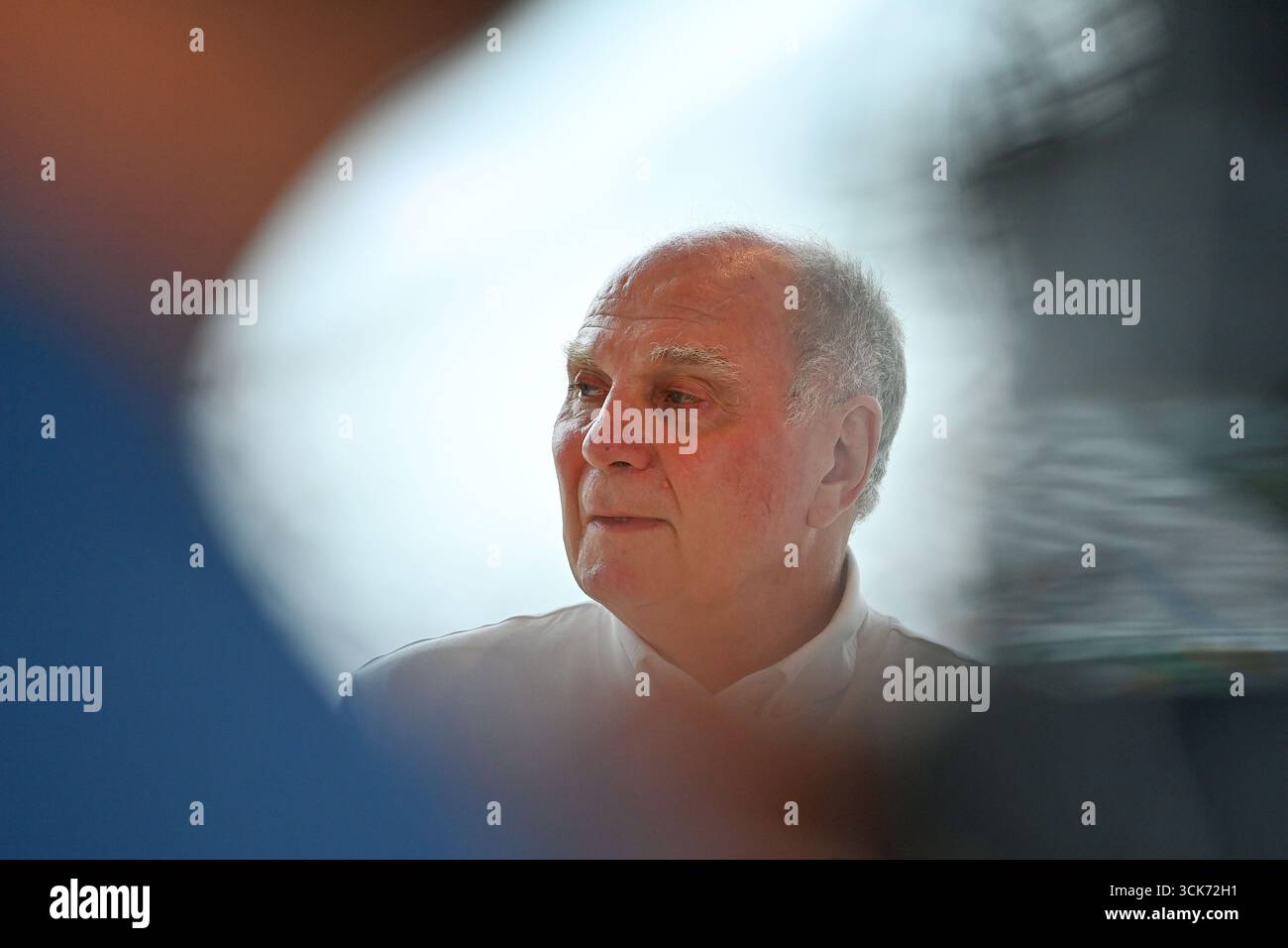 Uli Hoeness (Honess, Honorary President of FC Bayern Munich), single ...