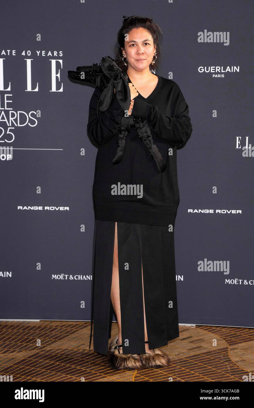 Simone Rocha poses for photographers upon arrival at the Elle Style ...