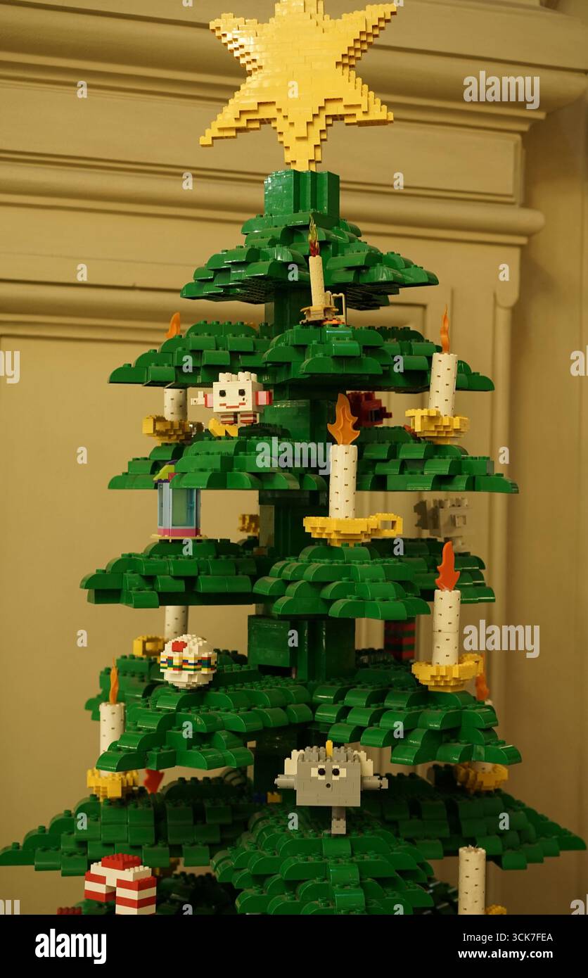 Unique christmas tree crafted hi-res stock photography and images - Alamy