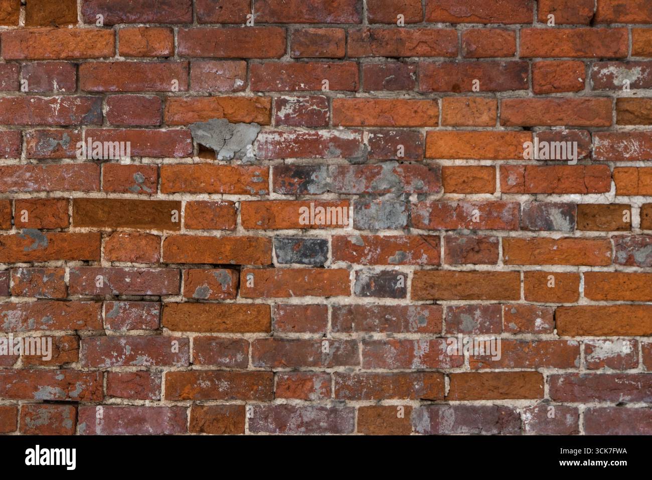 Old red brick wall rusty hi-res stock photography and images - Alamy