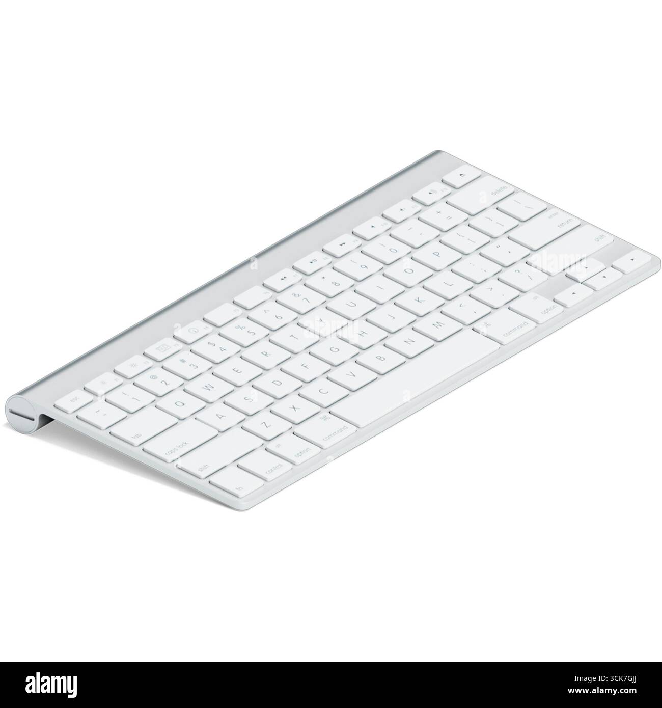 Sleek minimalist wireless keyboard Cut Out Stock Images & Pictures - Alamy