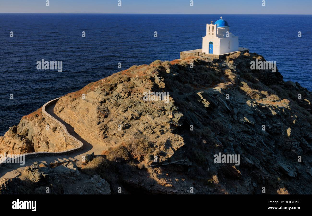 Seven Martyrs Church, Kastro, Sifnos Island, Cyclades Islands, Greece ...