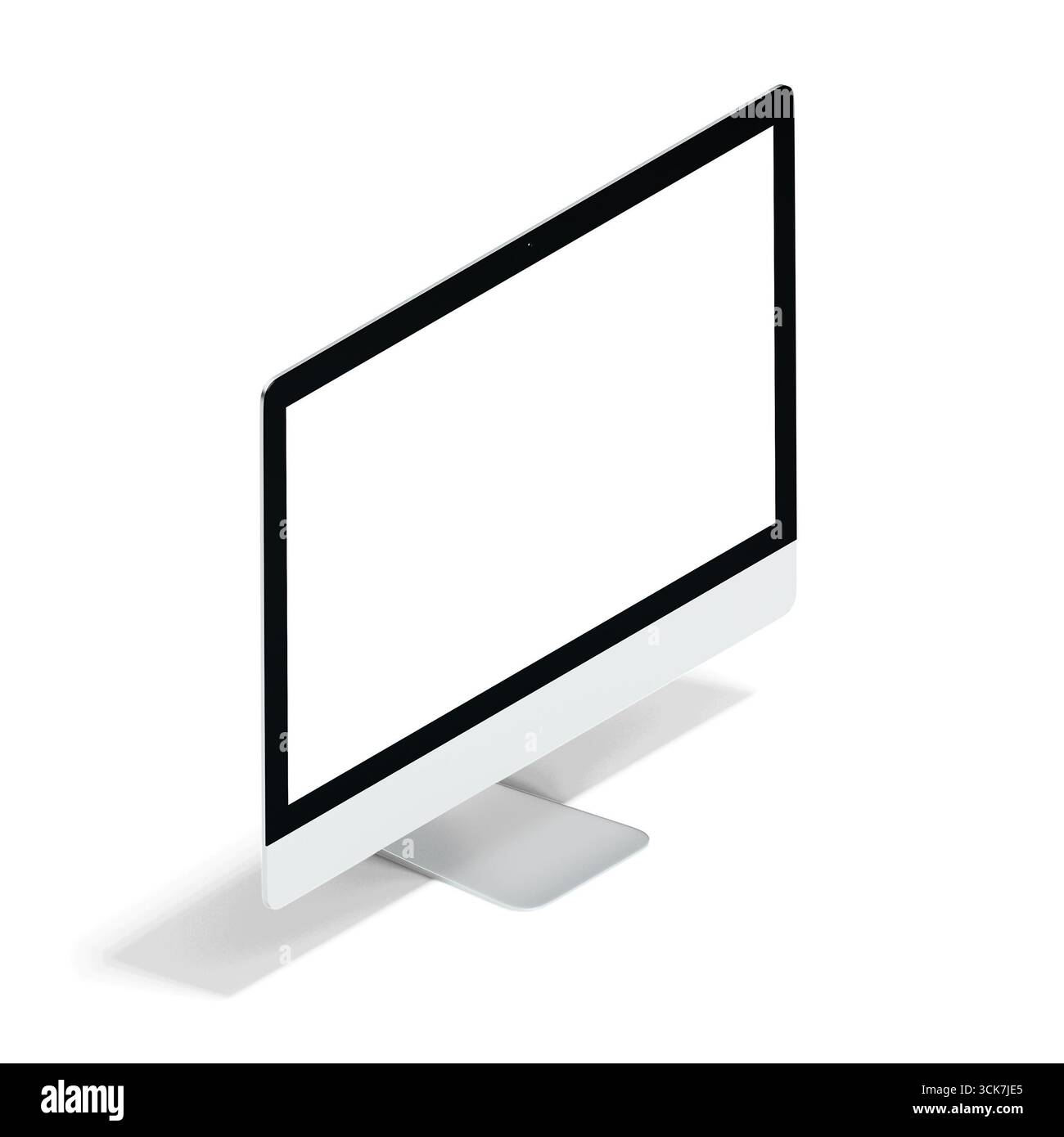 Computer monitor displaying design Cut Out Stock Images & Pictures - Alamy