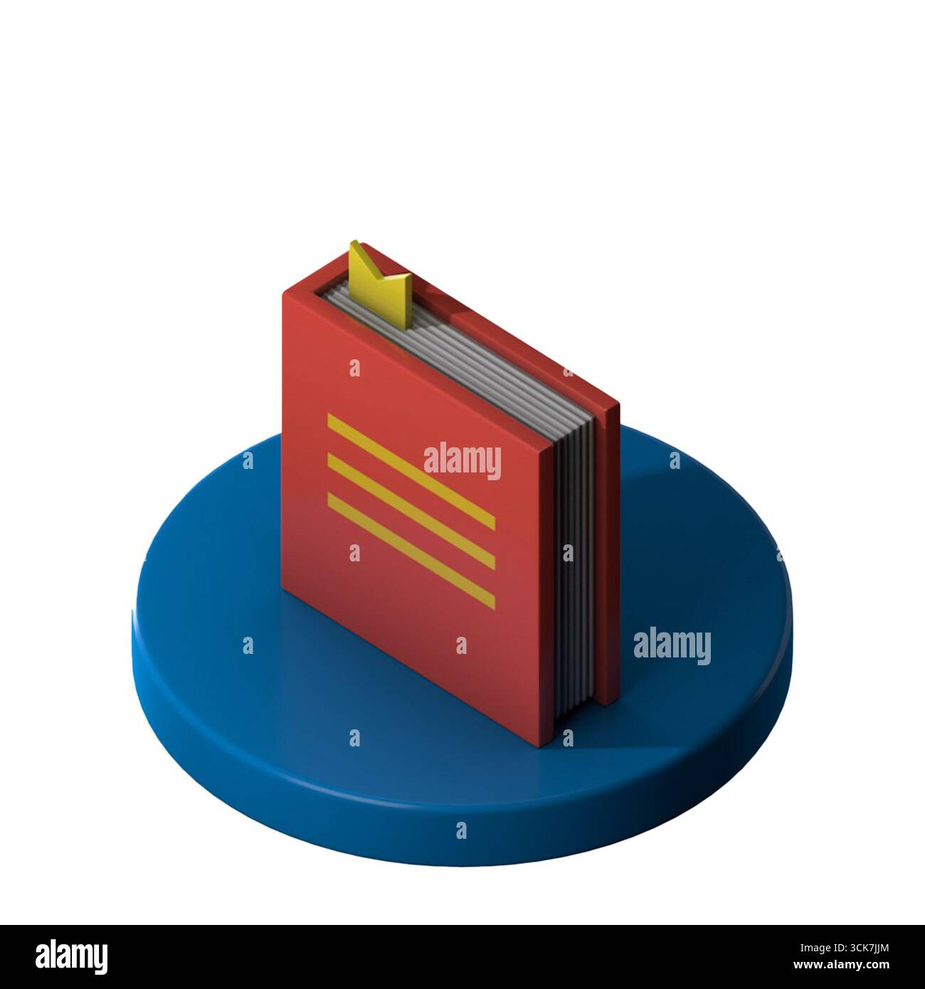 Book icon element learning Cut Out Stock Images & Pictures - Alamy