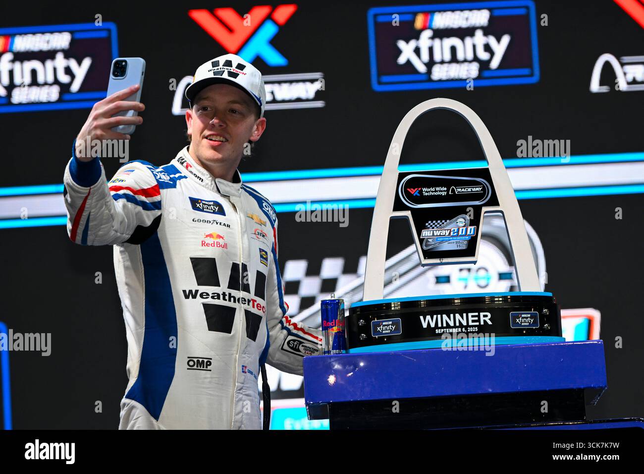 MADISON, IL - SEPTEMBER 06: Connor Zilisch (#88 JR Motorsports ...