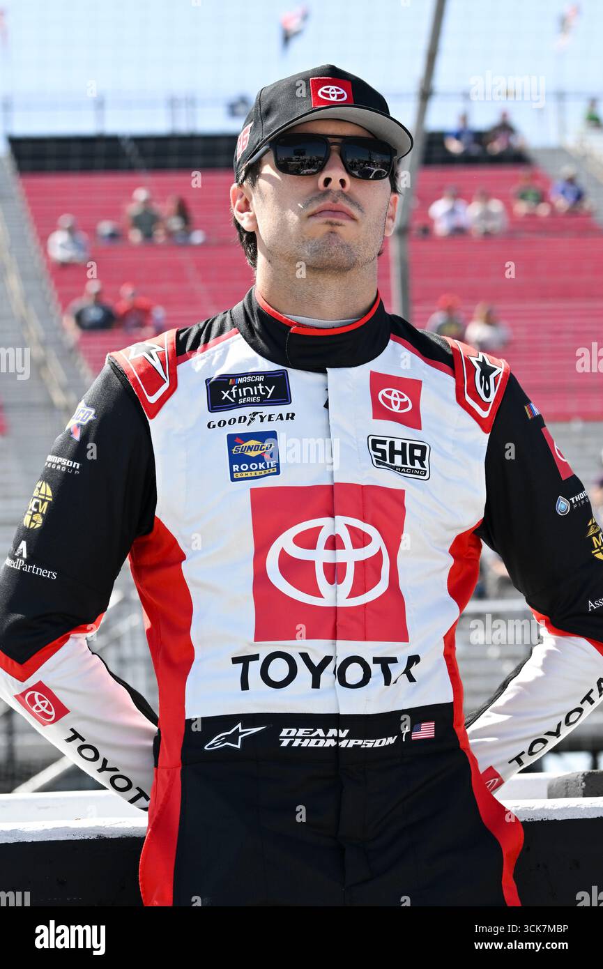 MADISON, IL - SEPTEMBER 06: Dean Thompson (#26 Sam Hunt Racing Toyota ...