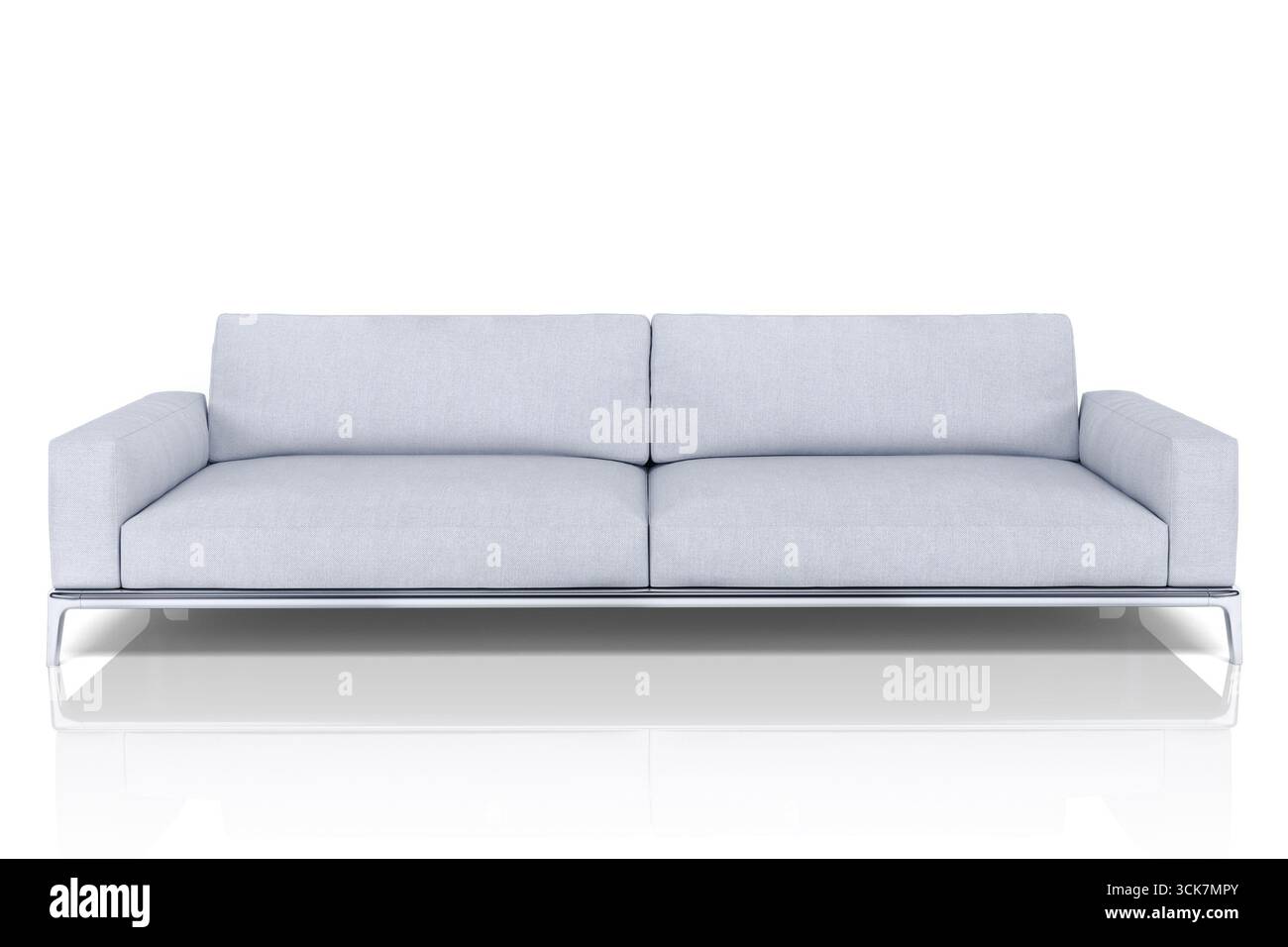 Modern minimalist gray sofa Cut Out Stock Images & Pictures - Alamy