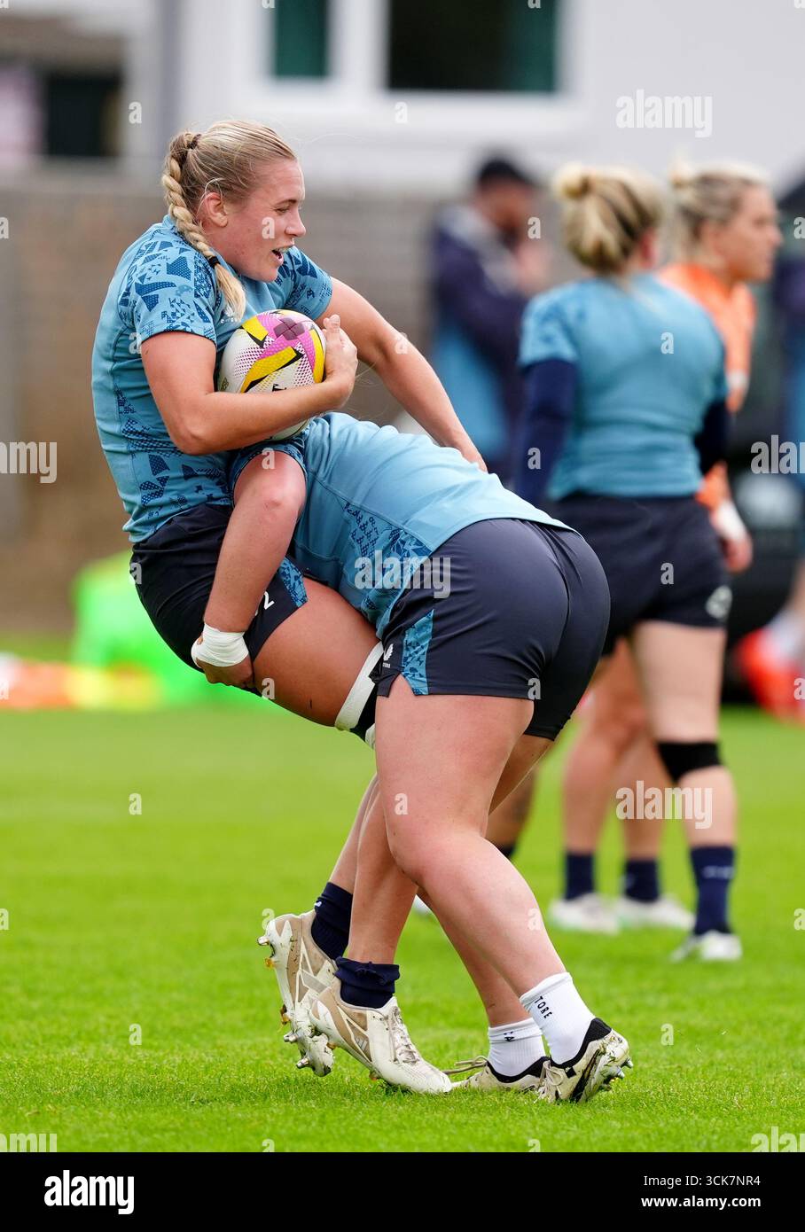 England's Alex Matthews during a training session at SGS WISE Campus ...