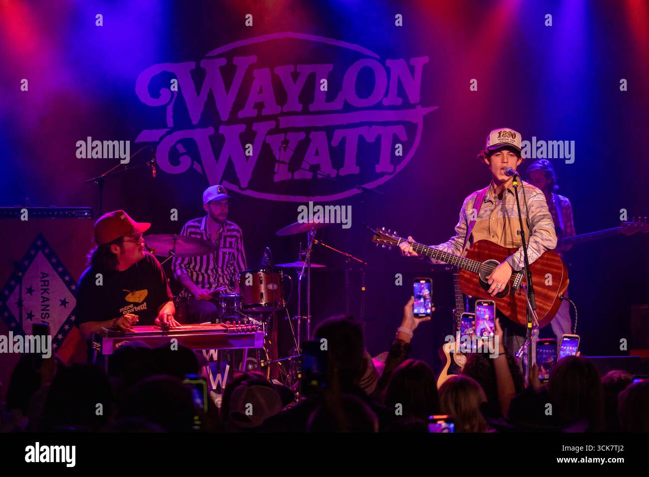 Madison, USA. 09th Sep, 2025. Musician Waylon Wyatt at the Majestic ...
