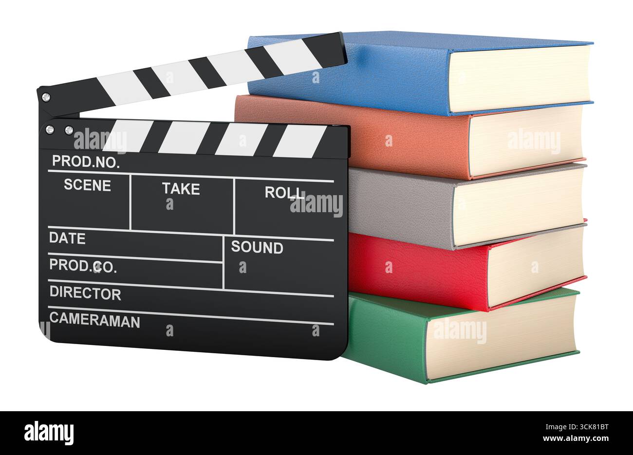 Book movie adaptation concept Cut Out Stock Images & Pictures - Alamy
