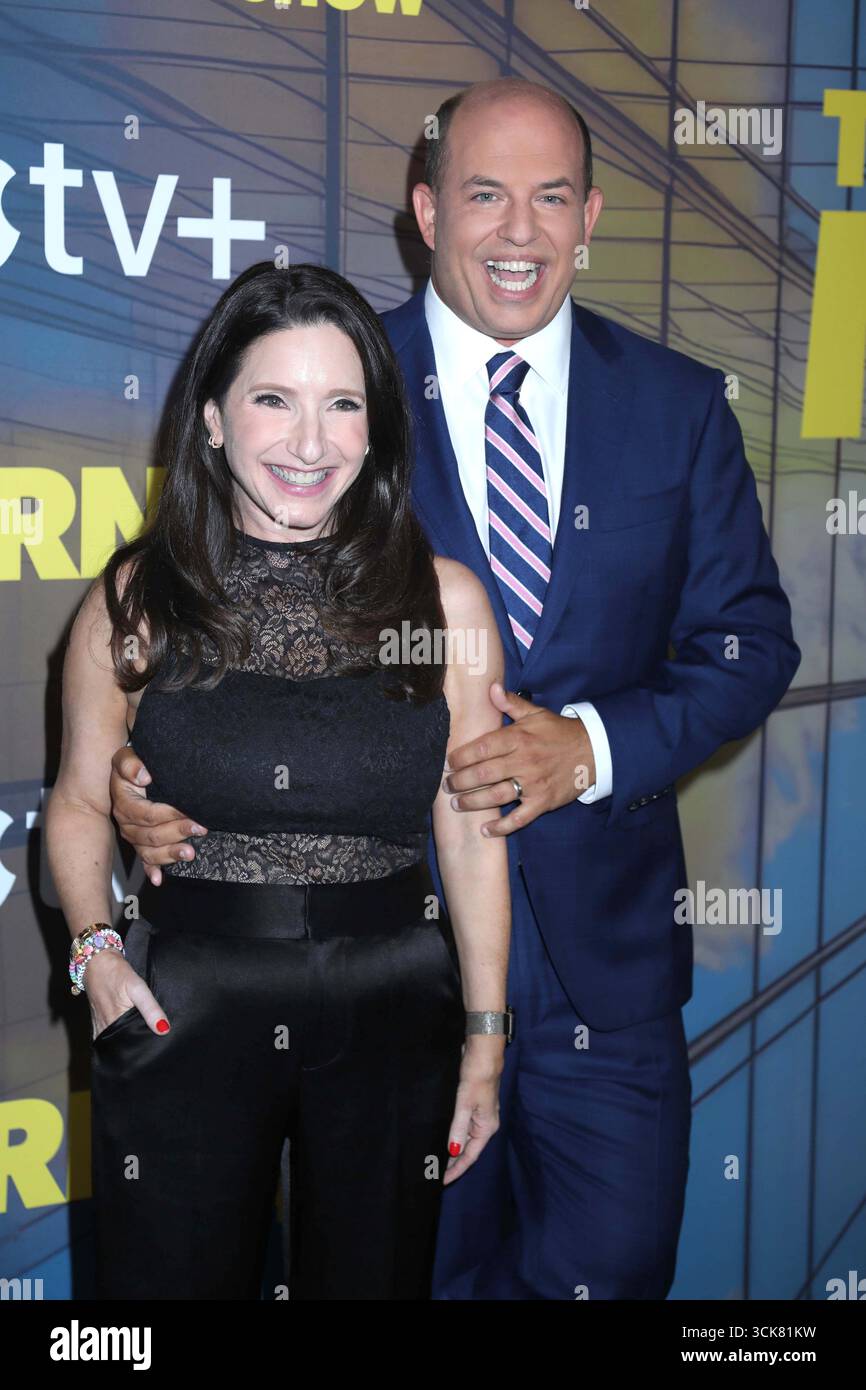 September 9, 2025, New York, New York, USA: JAMIE SHUPAK STELTER and ...