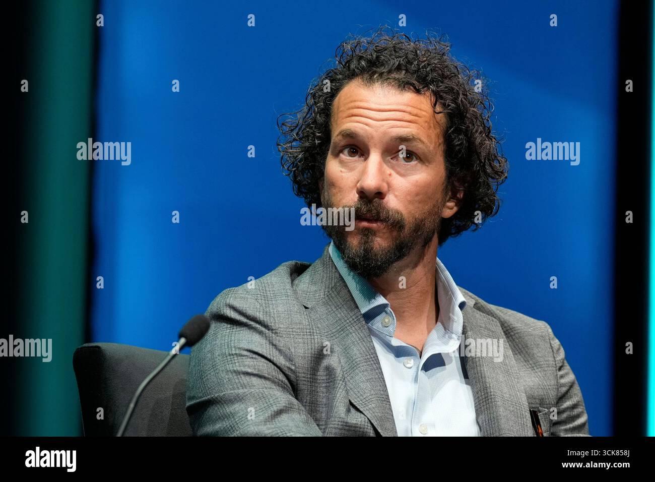 Former acting director of the FBI Brian Driscoll participates in a ...