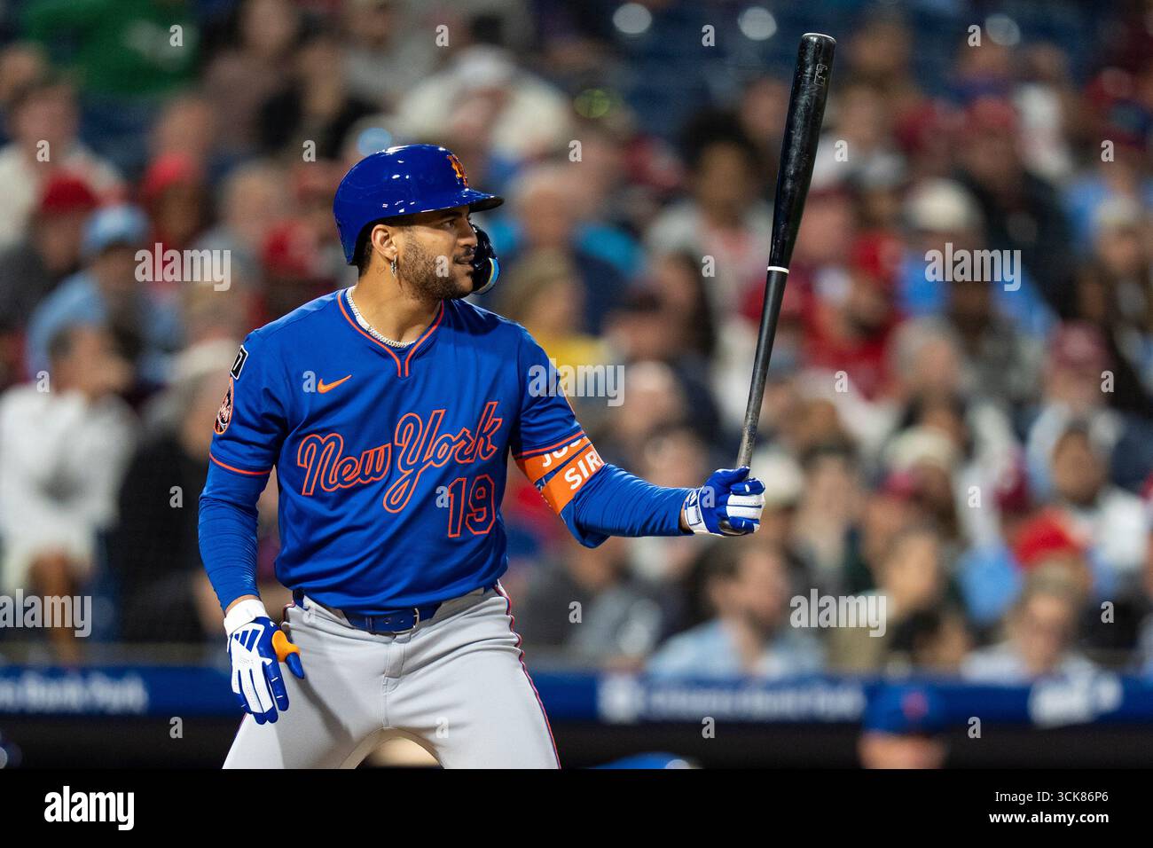 New York Mets' Jose Siri in action during a baseball game against the ...