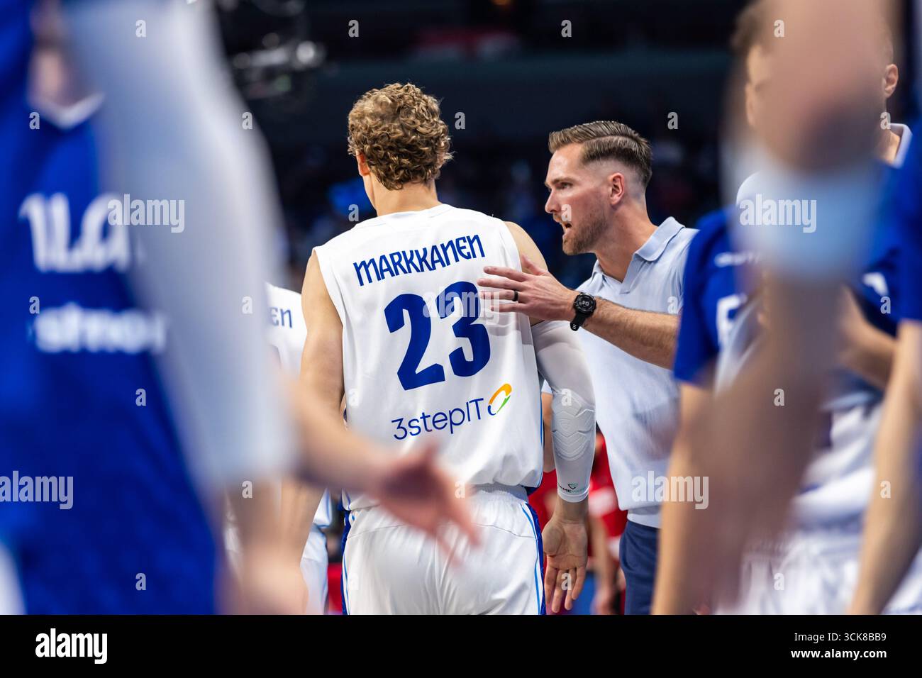 10.09.2025, Riga Arena, Riga, LAT, Eurobasket 205, Basketball ...