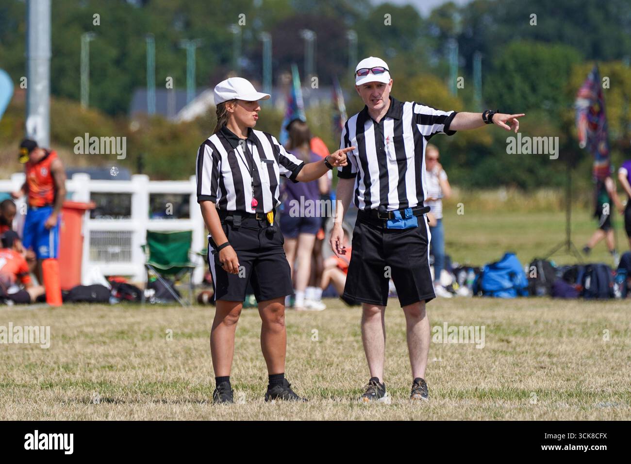 Female flag fottball hi-res stock photography and images - Alamy