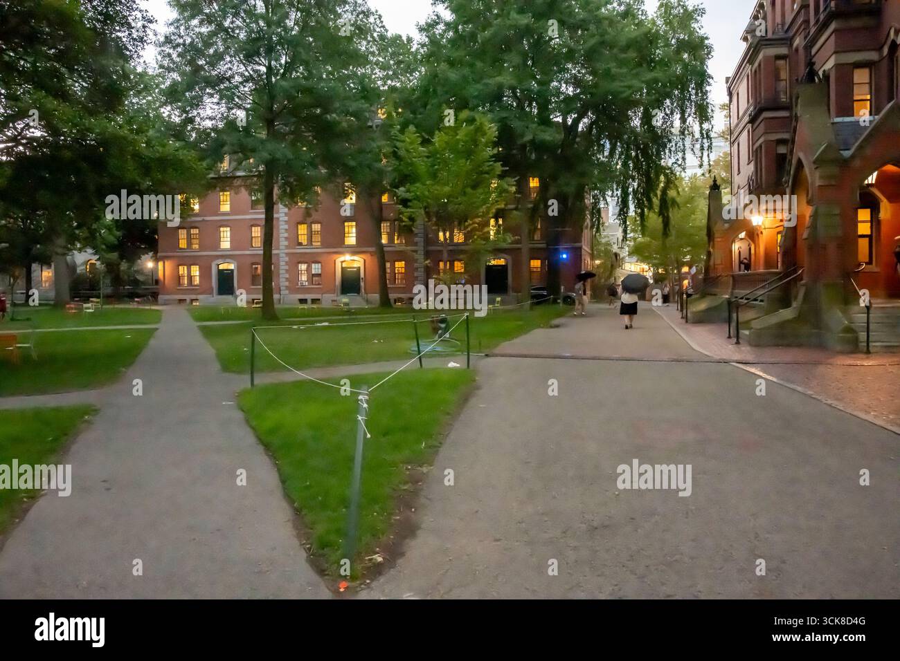 Harvard university campus storm hi-res stock photography and images - Alamy