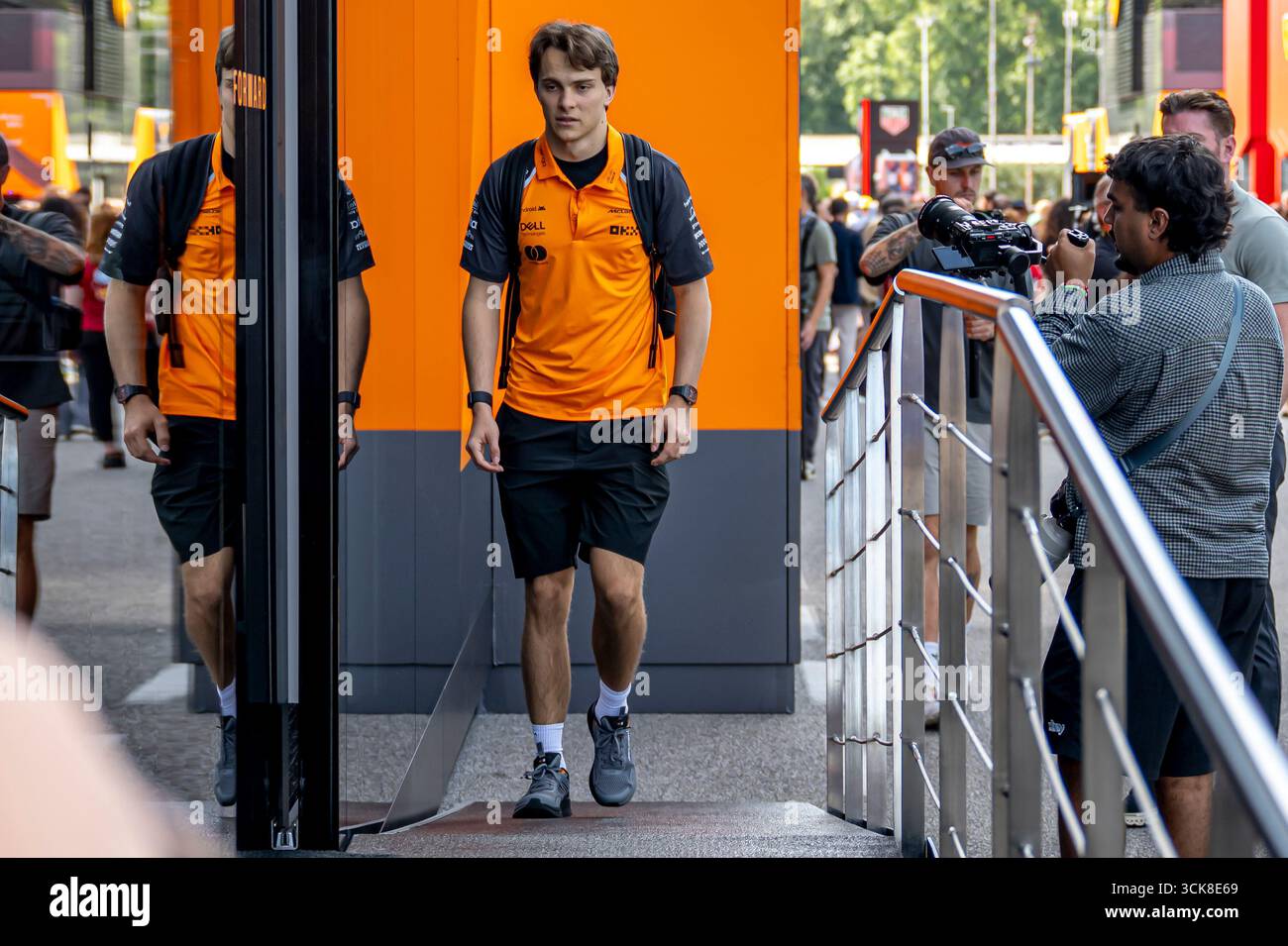 Monza, Italy, 05 Sep 2025, Oscar Piastri, from Australia competes for ...