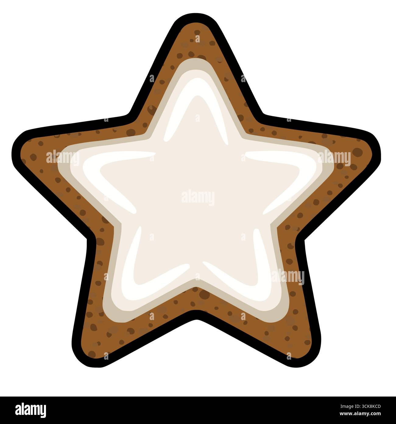 Detailed cookie design Stock Vector Images - Alamy