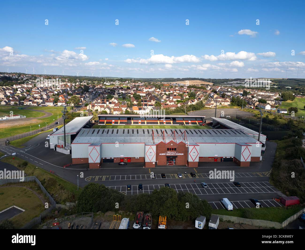 The Excelsior Stadium is home to Airdrieonians Football Club in Airdrie ...