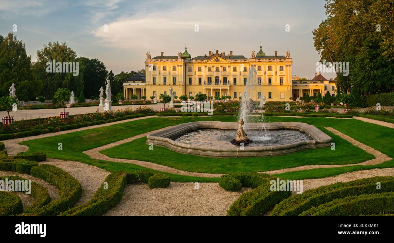 The Branicki Palace in Białystok, one of the best-preserved magnate ...