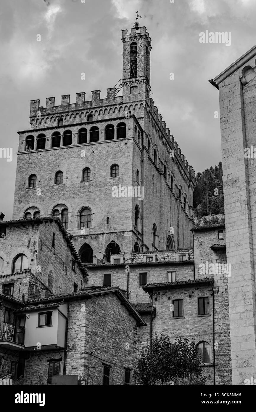 Gubbio is a medieval town in Umbria. Its Colle Eletto cable car ascends ...