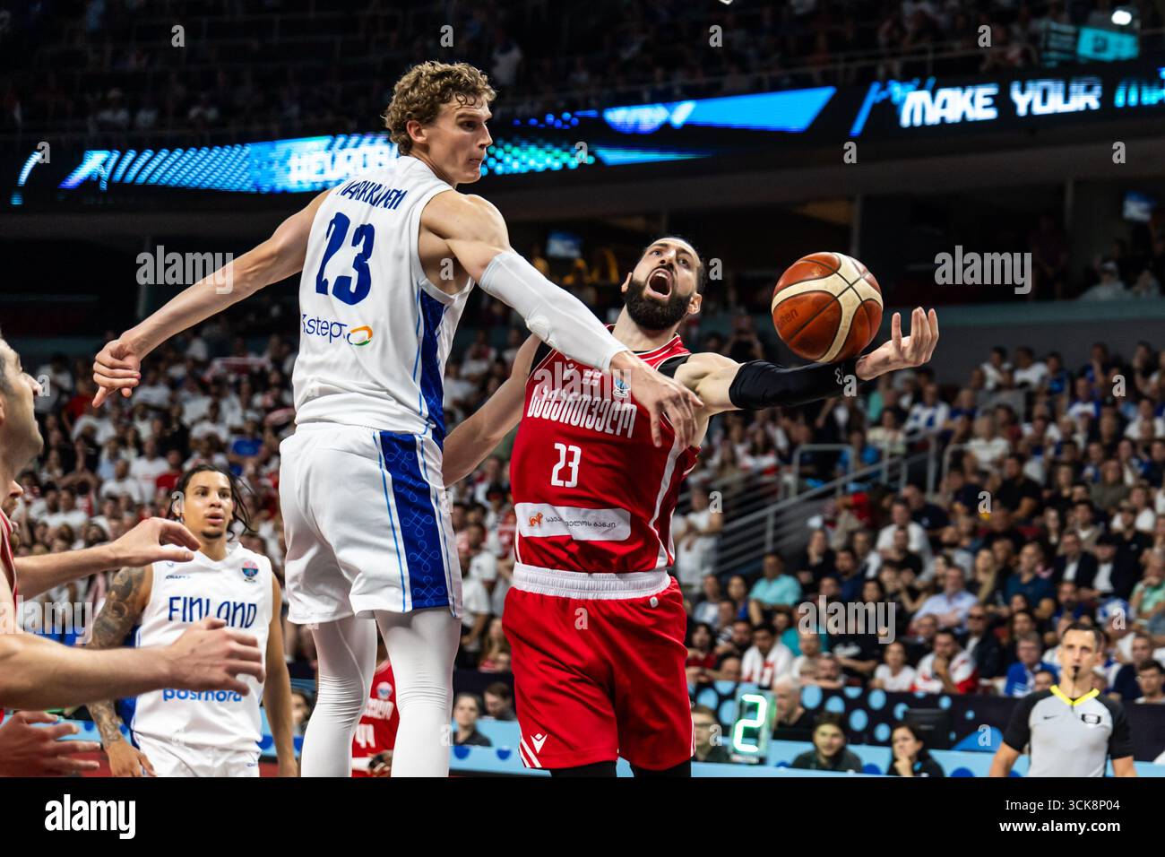 10.09.2025, Riga Arena, Riga, LAT, Eurobasket 205, Basketball ...