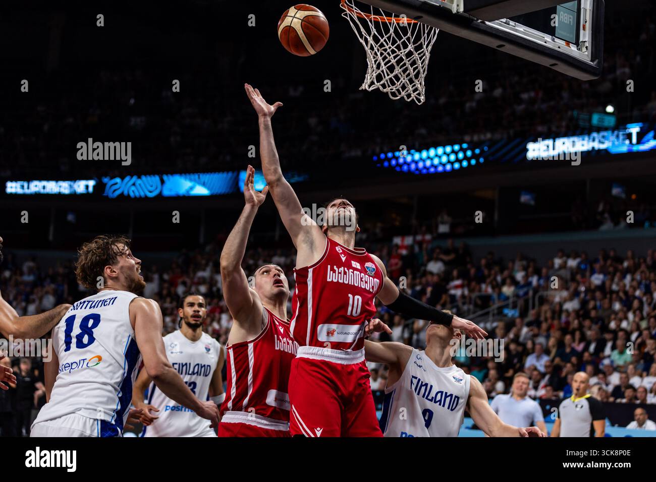 10.09.2025, Riga Arena, Riga, LAT, Eurobasket 205, Basketball ...