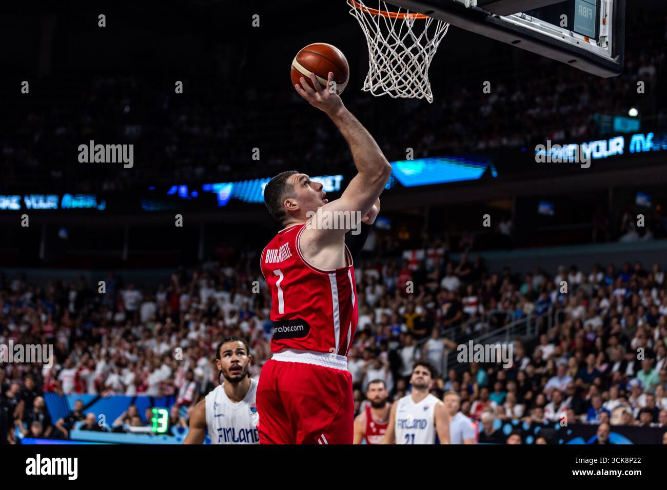 10.09.2025, Riga Arena, Riga, LAT, Eurobasket 205, Basketball ...