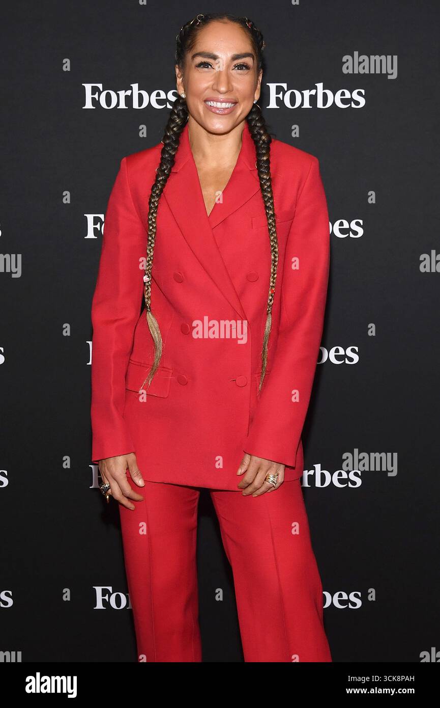 Robin Arzón, Head Instructor, Peleton, attends the Forbes Power Women's ...
